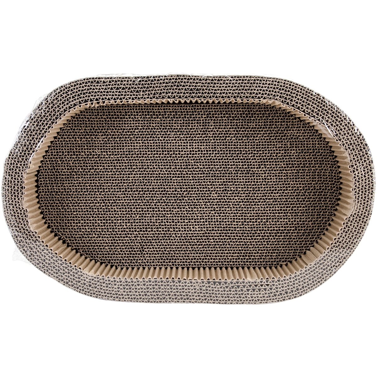 Nandog Oval & Fish Cat Scratcher Set- - Walmart.com