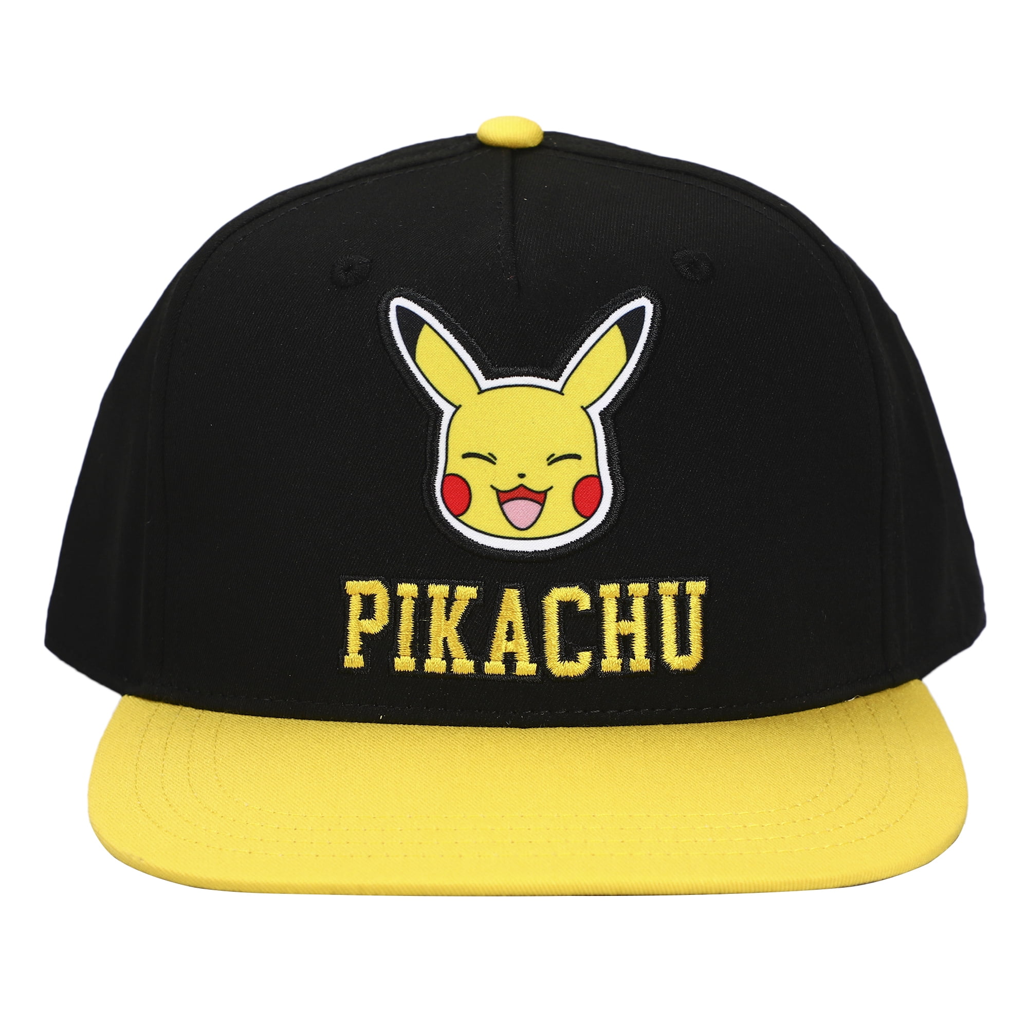 Pokemon Pikachu Youth Black Snapback Cap - Walmart.com