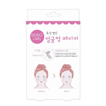V Face Sticker Small Face Sticker Matte Invisible Sticker Double Chin ...