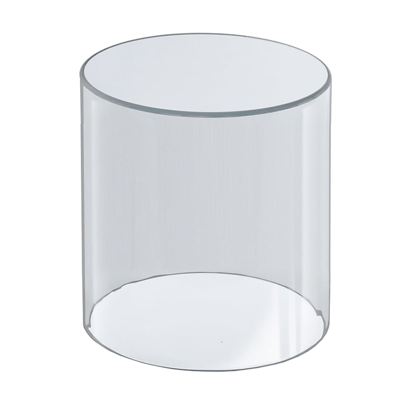 Azar Displays 556810 Clear Acrylic Cylinder Display, Plastic Round ...