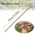 3PC Electroculture Plant Stakes, 11.8'' Copper Coil Garden Antennas ...