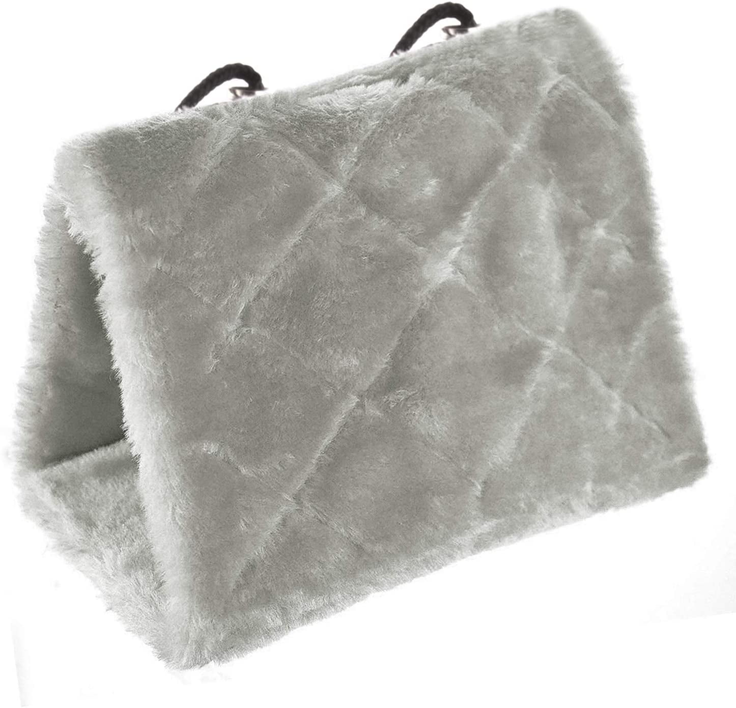 Winter Warm Bird Nest House ,Shed Hut Hanging Hammock Finch Cage ,Plush ...