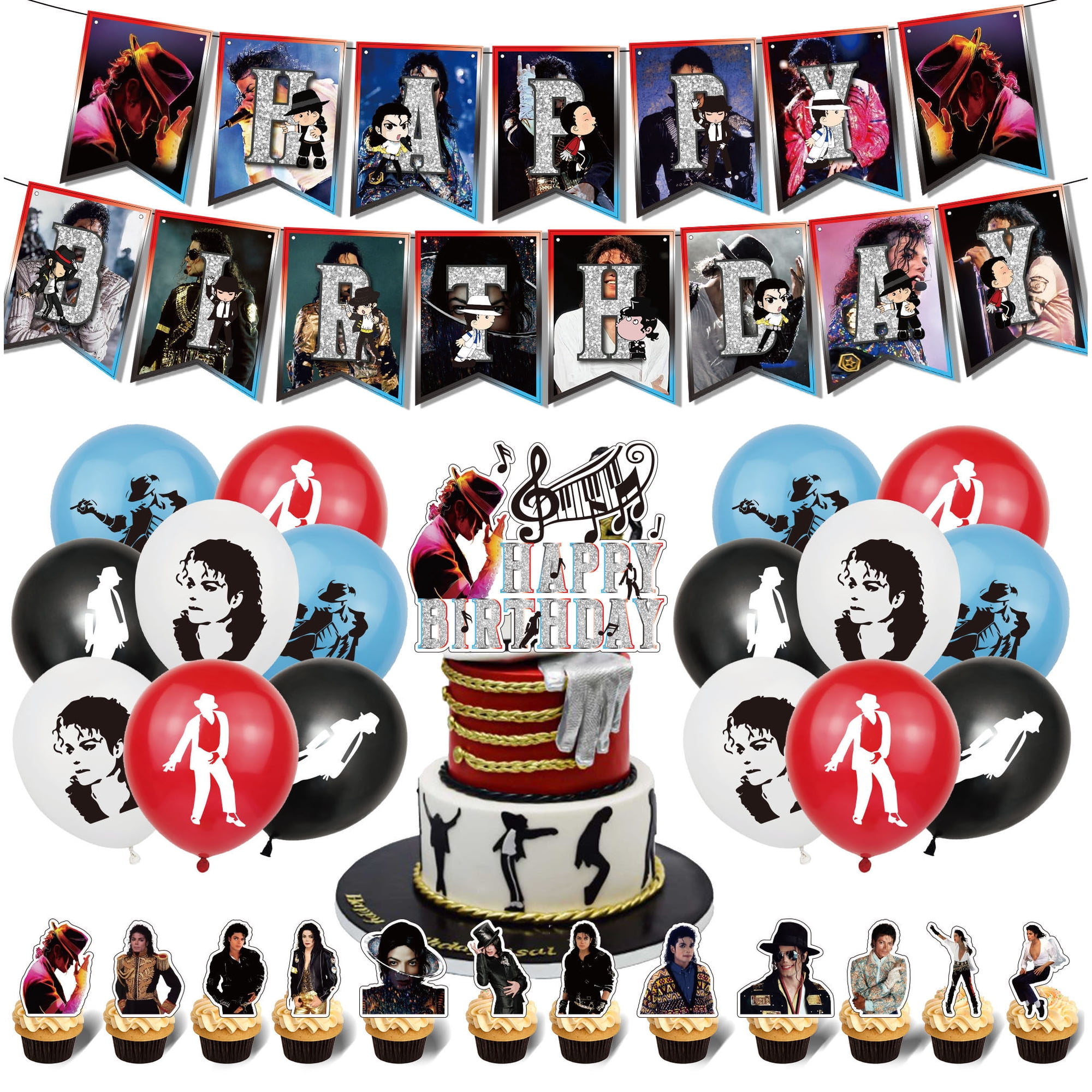 Click here for Crooz Kviee 80s Pop Music King Theme Birthday Part... prices