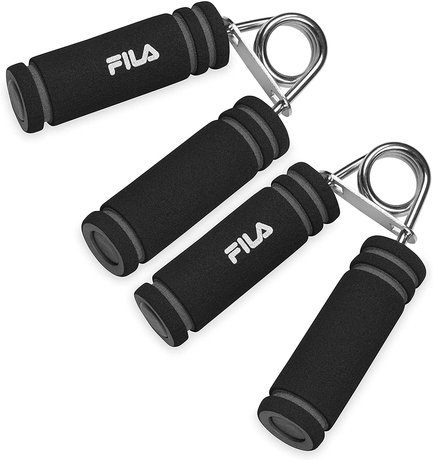 FILA Accessories Hand Grip Strengthener 2-Pack Foam Handle Medium ...