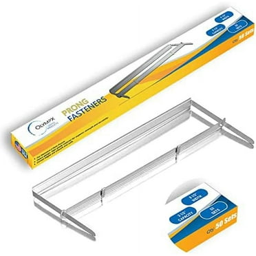 Universal Complete Two-Piece Paper File Fasteners, Two Inch Capacity ...