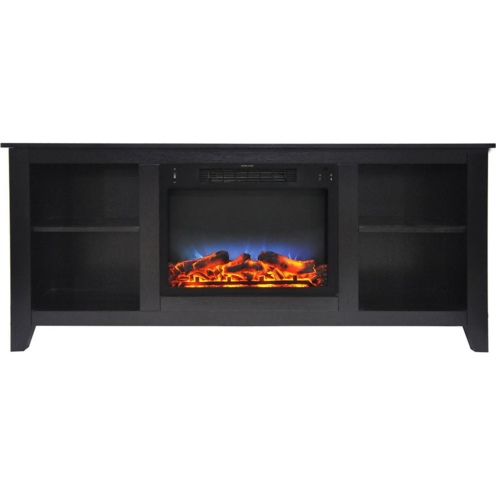 Cambridge Santa Monica Electric Fireplace Heater with 63" Entertainment ...