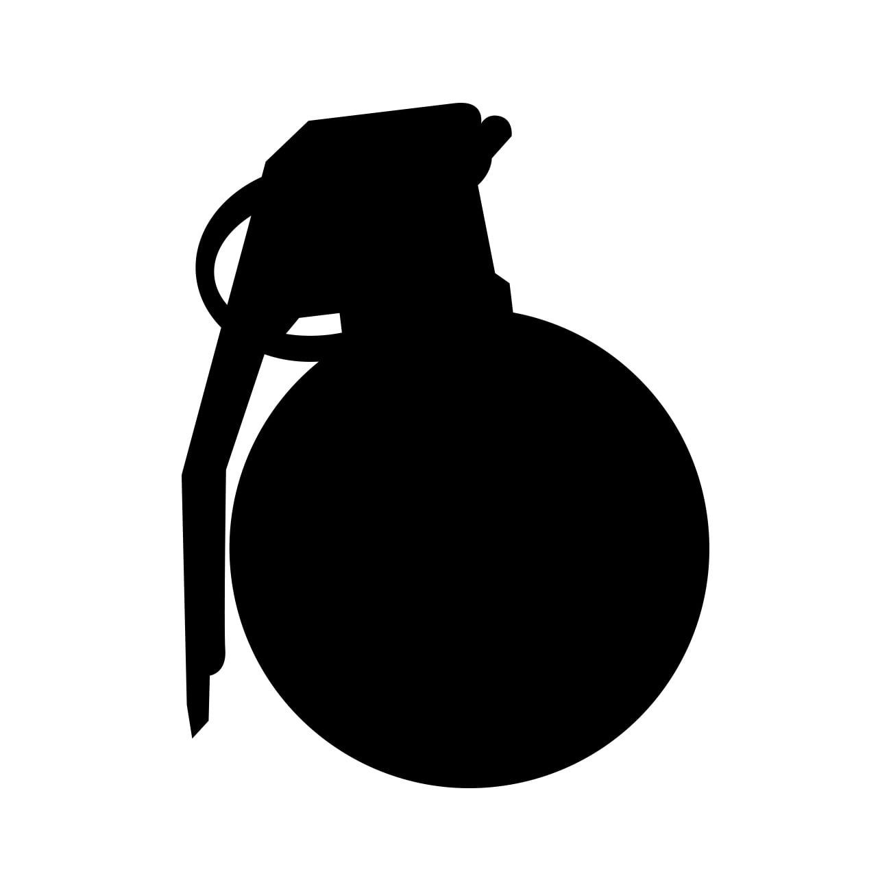 M67 Hand Grenade Sticker Decal Die Cut - Self Adhesive Vinyl ...