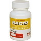 Bacid Probiotic with Bacillus Coagulans for Digestive Health, 100 ...