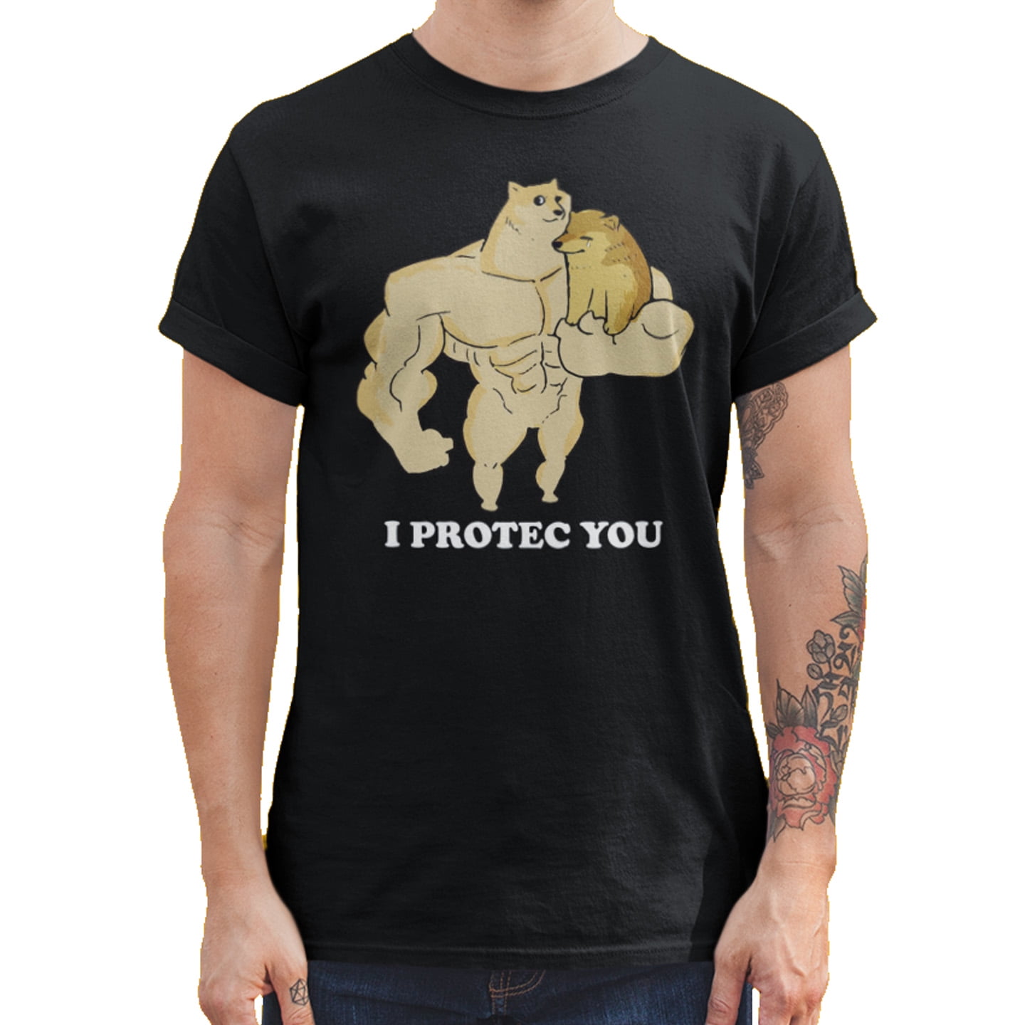 Playera Cheems Mamdo Meme Caballero Once Playera manga corta | Walmart ...