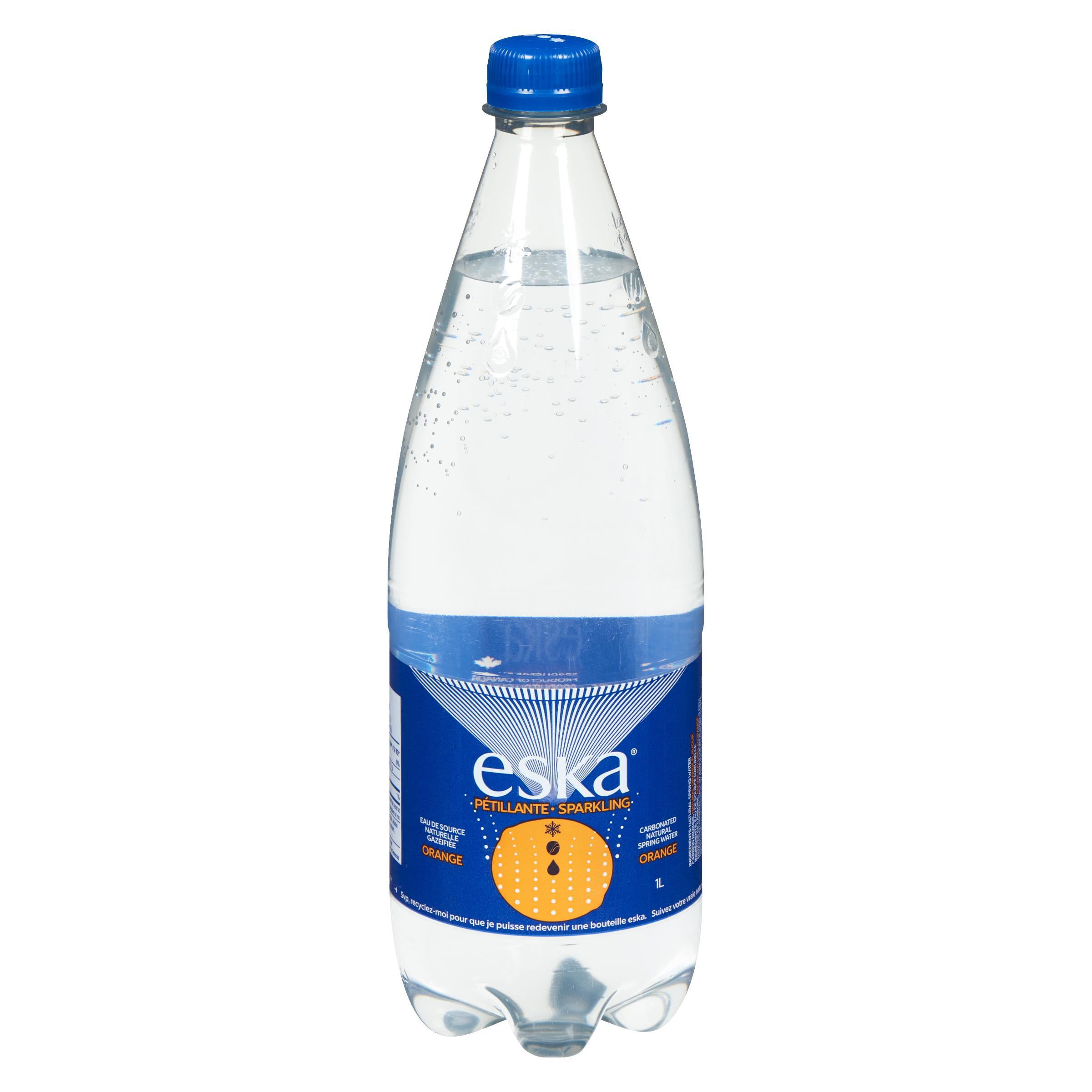 ESKA Sparkling Water with Orange Flavour, 1.0L - Walmart.ca