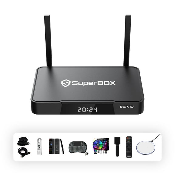 2025 Streamx X2 Max Superbox,6K Ultra Hd with 4GB+64G , 1700+ Live TV ...