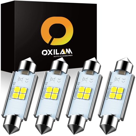 OXILAM 578 Bulbs CANBUS Error Free 41mm 42mm (1.65'') 212-2 Festoon ...