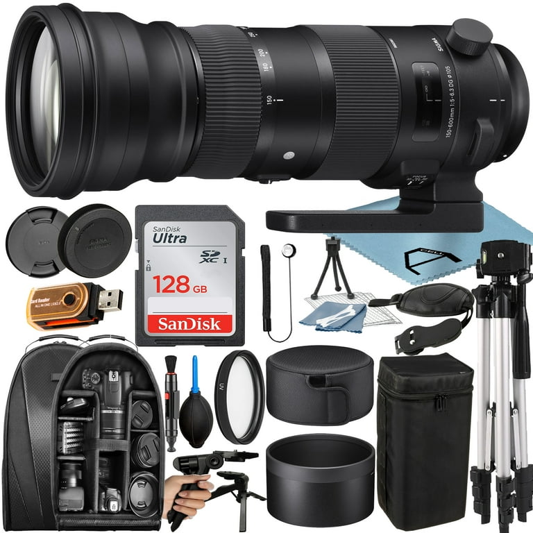 Sigma 150-600mm F/5-6.3 DG OS HSM Sports Lens for Canon EF Sigma 150-600mm F/5-6.3 DG OS HSM Sports Lens for Canon EF