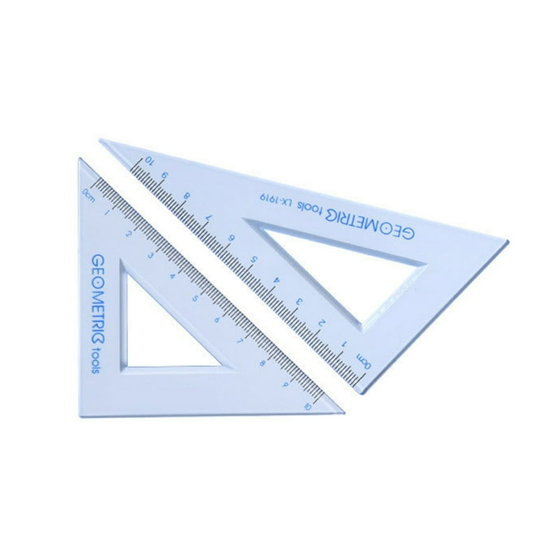 Triangle Ruler Drawing