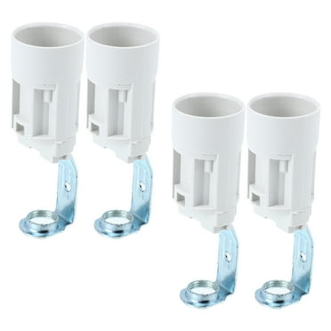 Creative Hobbies M995S Instant Lamp Kit, Silver Push Thru Lamp Socket ...