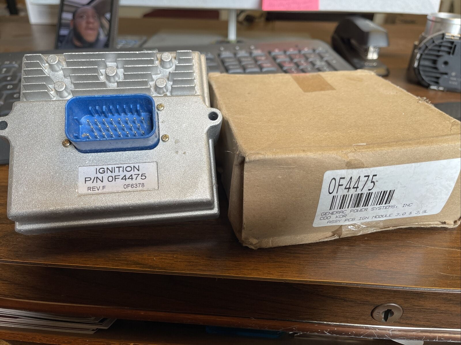 NEW GENUINE GENERAC ASSEMBLY PCB IGNITION MODULE 0F4475, 3.0 & 3.9L ...