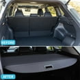 WheelX Retractable Cargo Cover Compatible with Toyota Corolla Cross ...