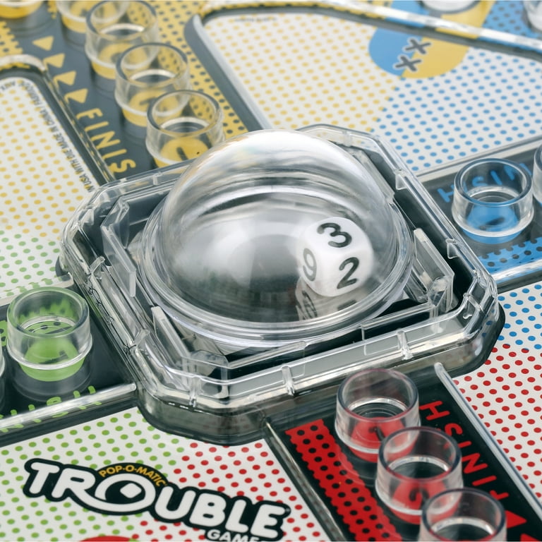 Trouble Board Game with Coloring and Activity Sheet for Kids and😸 ...