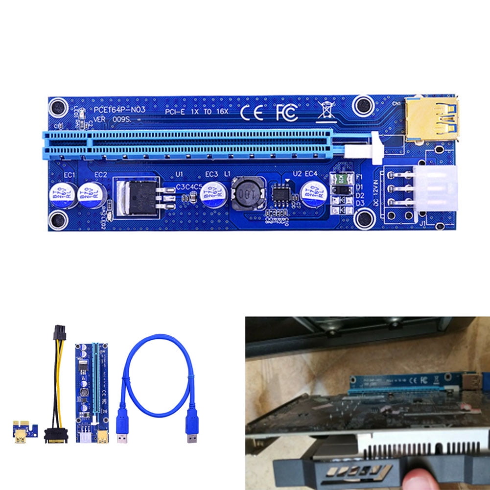 Cheers.US PCI-E Express Extension Cable High Speed USB3.0 PCB 1X to 16X ...