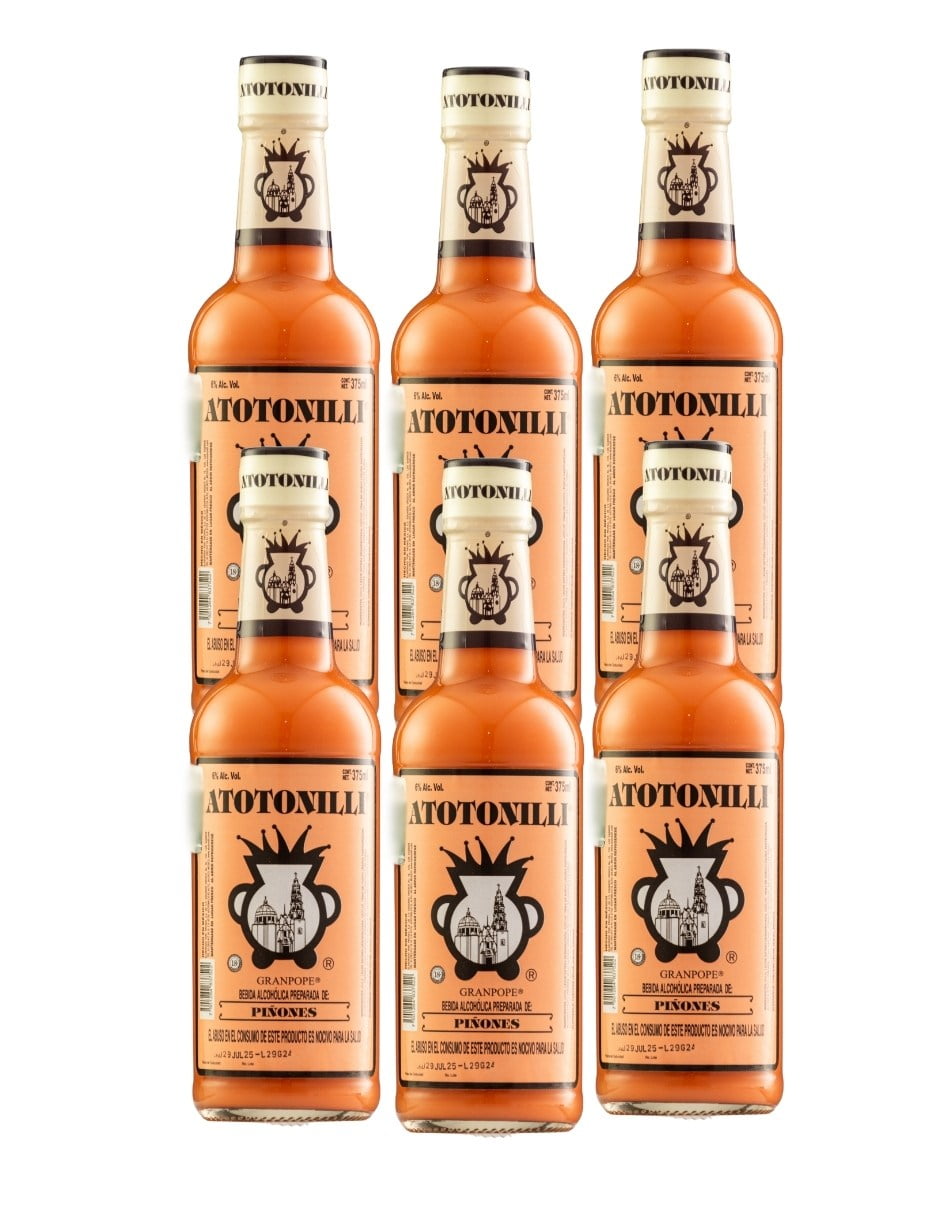 Six Pack Rompope Atotonilli Piñones 375 Ml Atotonilli Rompope | Walmart ...