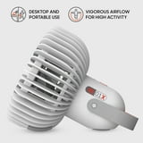 Sharper Image Refresh 01X Rechargeable Travel Fan, 7.2", White ...