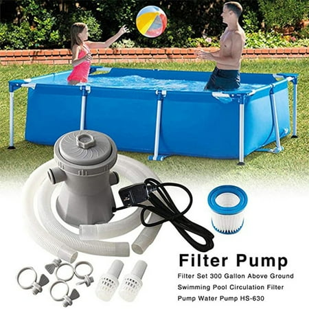 Swimming Pool Electric Filter Pump for Above Ground Pools Paddling Pump ...