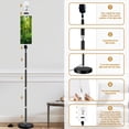 Floor Lamp Tropical trees sunlight Jungle Dimmable Modern Standing Lamp ...