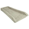 Suncast SB24 Spout Concrete Splash Block for Rain Gutter, Taupe - 3 ...