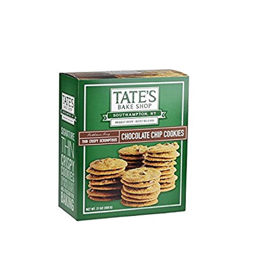 Tate's Bake Shop Chocolate Chip Cookie Box, 21 Ounce - Walmart.com ...