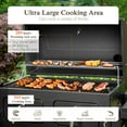 Alpha Joy 34-inch Portable BBQ Charcoal Grill with 794 sq in Cooking Space - Walmart.com