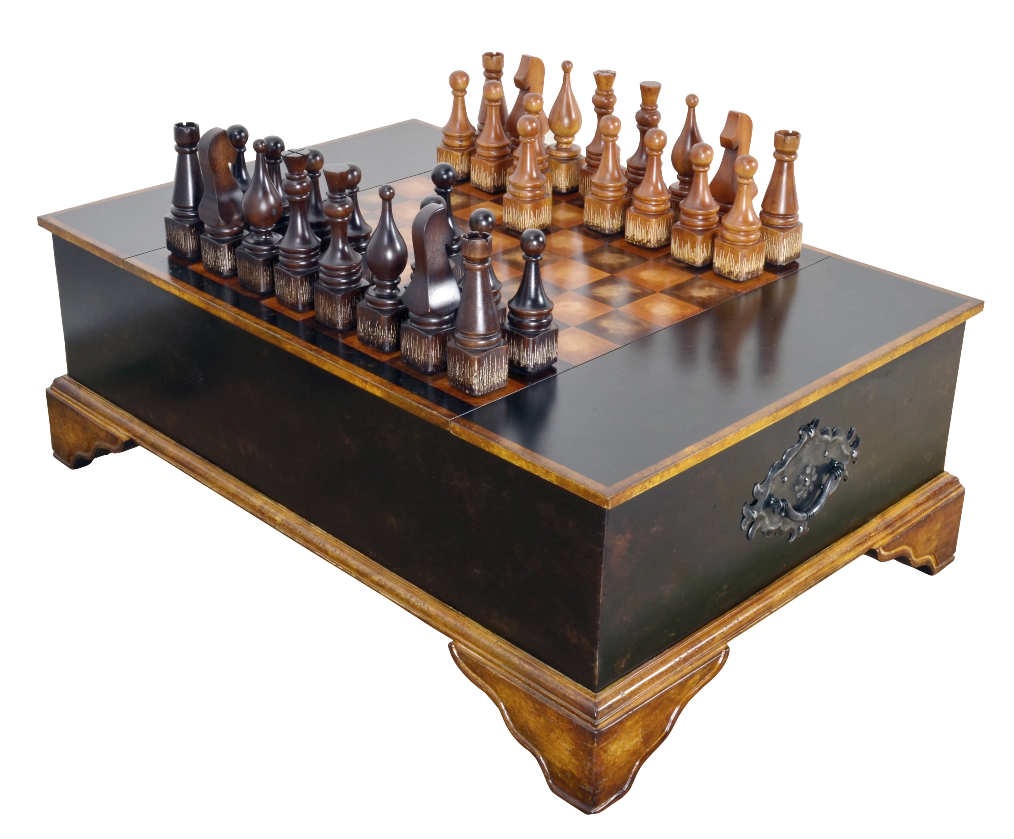 Buy Ebony Chess Set Coffee Table Online UK Ubuy