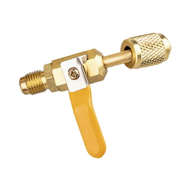 Liquid Safety Shut Off Liquid Adapter Refrigerant Charging Yellow ...