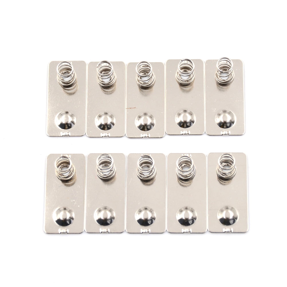 10PCS AA Battery Positive Negative Conversion Spring Contact Plate*cxY ...