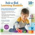 Learning Resources Peek-a-Bird Learning Buddies - 15 Pieces, Toddler ...