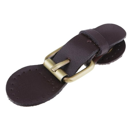 Leather Buckles Embellishment Bag Making Fastener Closure Sew 9.5x2cm ...