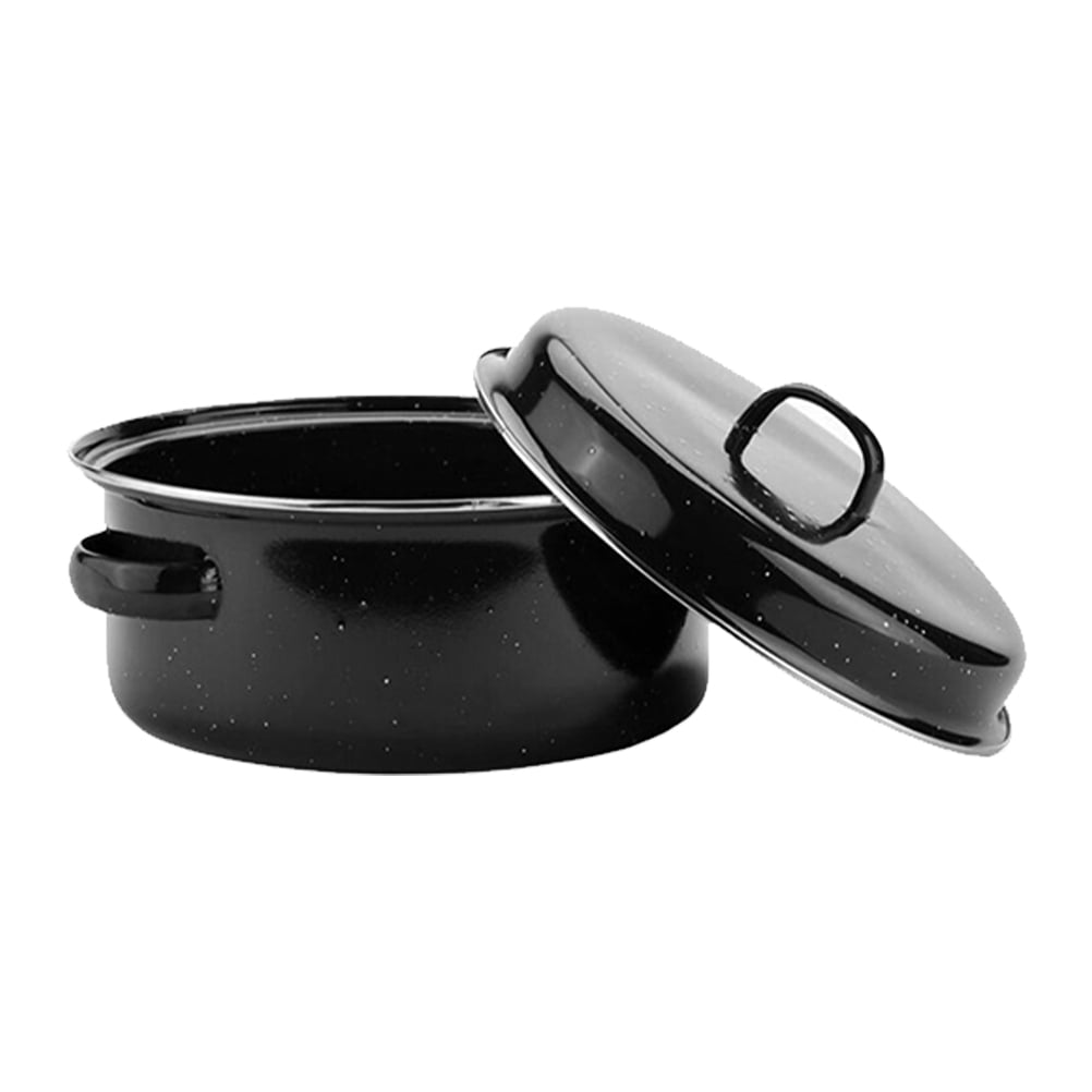 Click here for Phenofice Round Roaster Pan Kitchen Roaster Iron C... prices