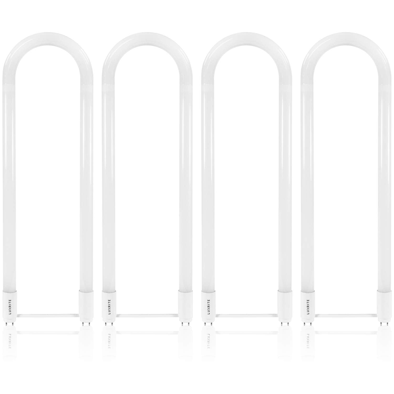 Luxrite T8 T12 U Bend LED Tube Light 18W=32W, 3500K Natural White, 2100 ...