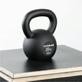 Titan Fitness 20 KG Cast Iron Kettlebell, Single Piece Casting, KG and ...