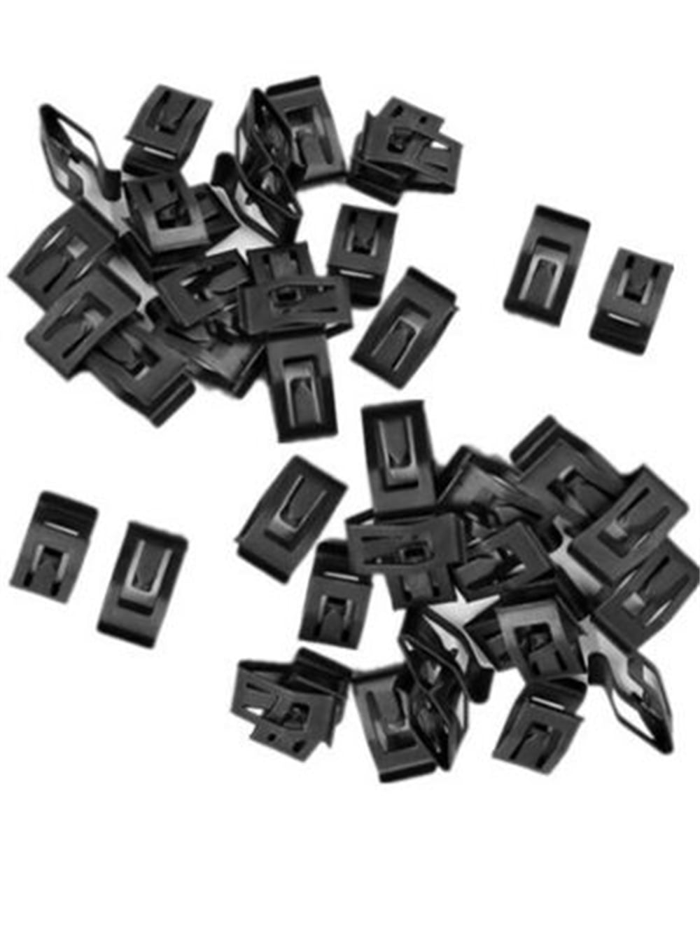 50PCS Car Console Dashboard Panel Metal Retainer Clips Interior Trim ...