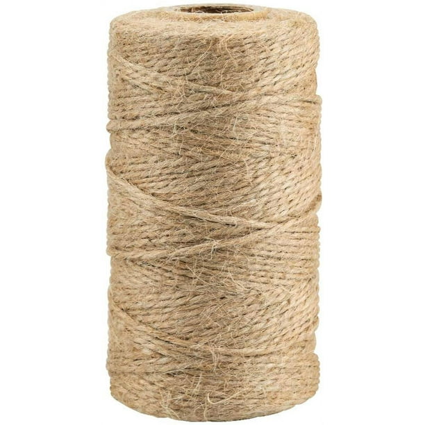 Cuerda de yute de jardinería de 100M, cuerdas naturales de yute para ...