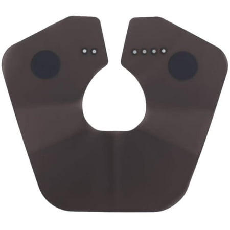 LUO Hairdressing Cape, Magnetic Collar for Hairdressers Black for ...