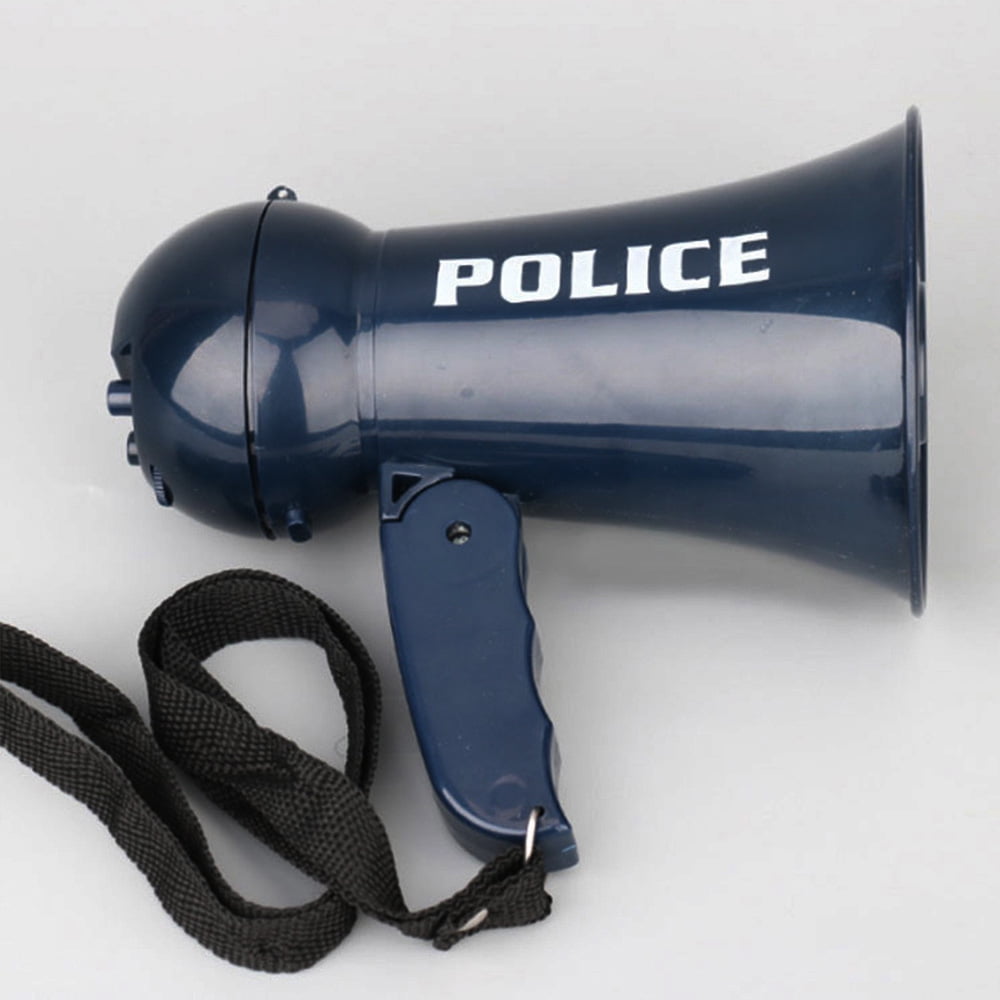Buy Simulation Policeman Megaphone Toy Role Play Police Megaphone ...