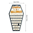 Coffin Calendar House Shaped Countdown Calendar Cutting Countdown ... Coffin Calendar House Shaped Countdown Calendar Cutting Countdown ...