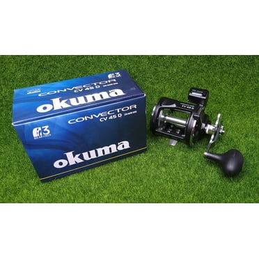 Okuma Convector Star Drag Line Counter 4.0:1 Conventional Fishing Reel ...