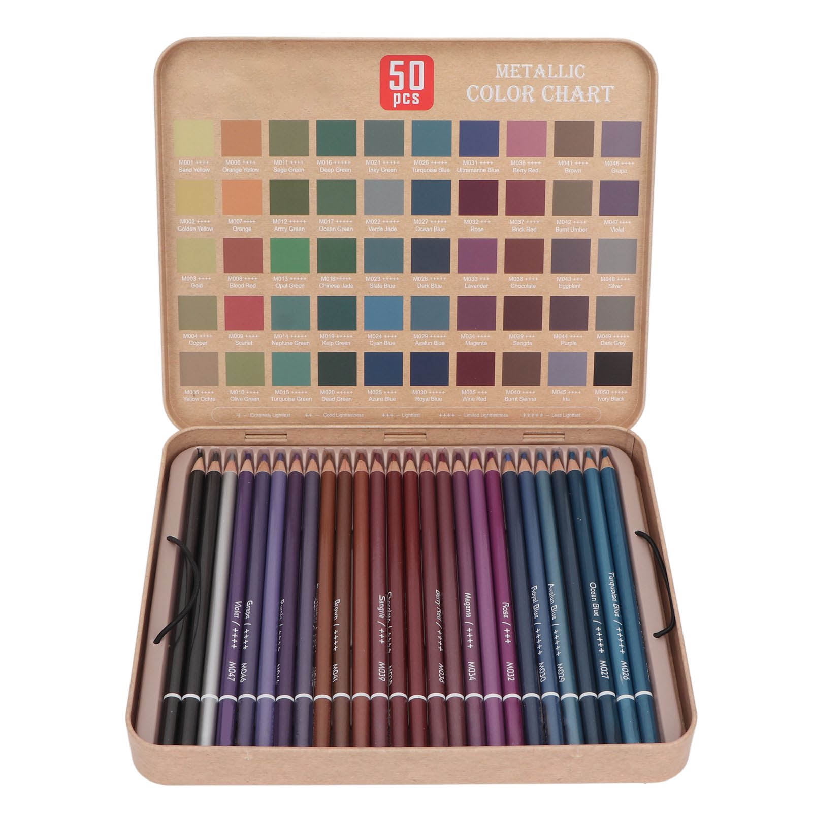 Click here for Estink Metallic Colored Pencils Set  50 Colors Pra... prices