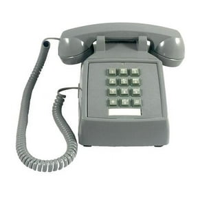 Traditional Desk Phone With Message Waiting - Black - Walmart.com