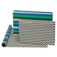 Greetings Gift Wrap: Reversible Birthday Wrapping Paper, Plaid and ...