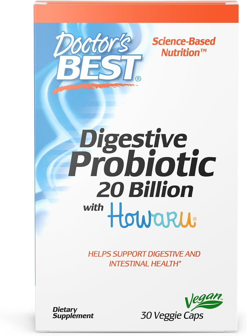 Doctor´s Best Digestive Probiotic Howaru 20 Billones 30 Cáps | Walmart ...