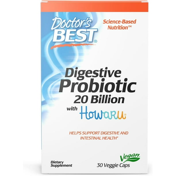 Doctor´s Best Digestive Probiotic Howaru 20 Billones 30 Cáps | Bodega ...