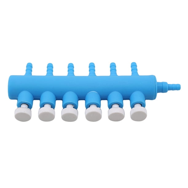 Aquarium Air Pump Hose Splitter Air Distributor Adjustable Tracheal ...